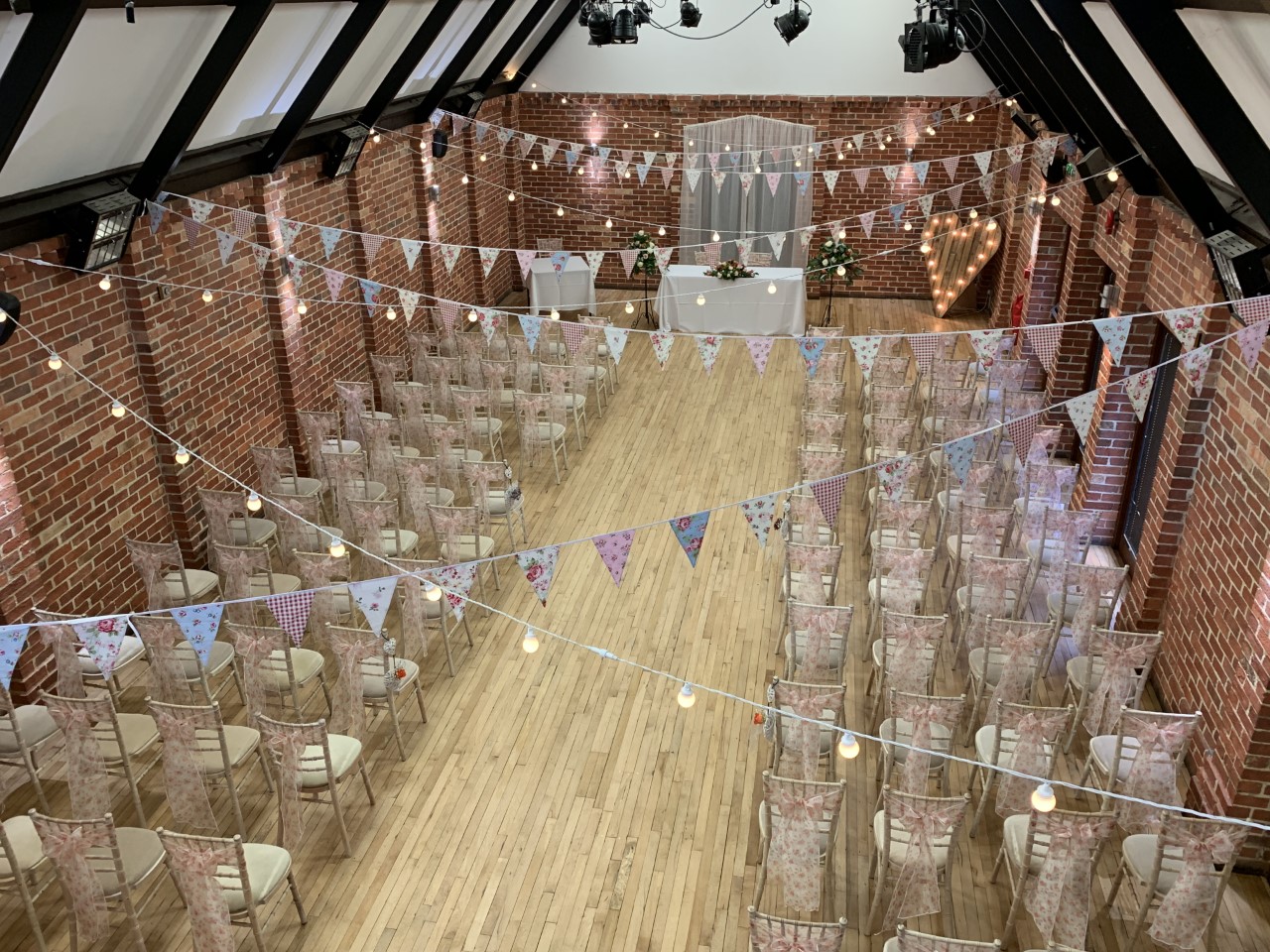 Ceiling Decor | The Sparkle Shed | Venue Styling in Herts & Beds