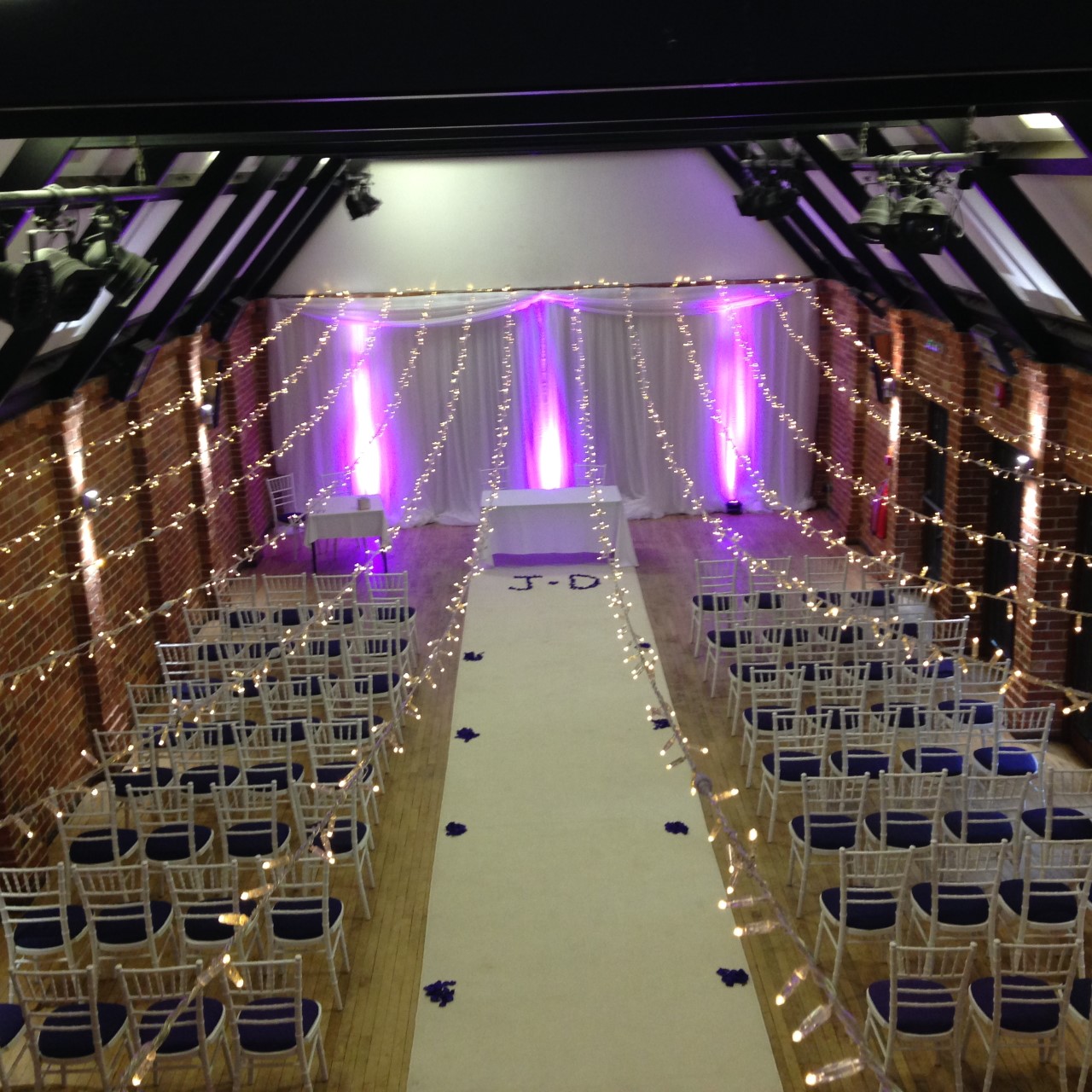 Ceiling Decor | The Sparkle Shed | Venue Styling in Herts & Beds