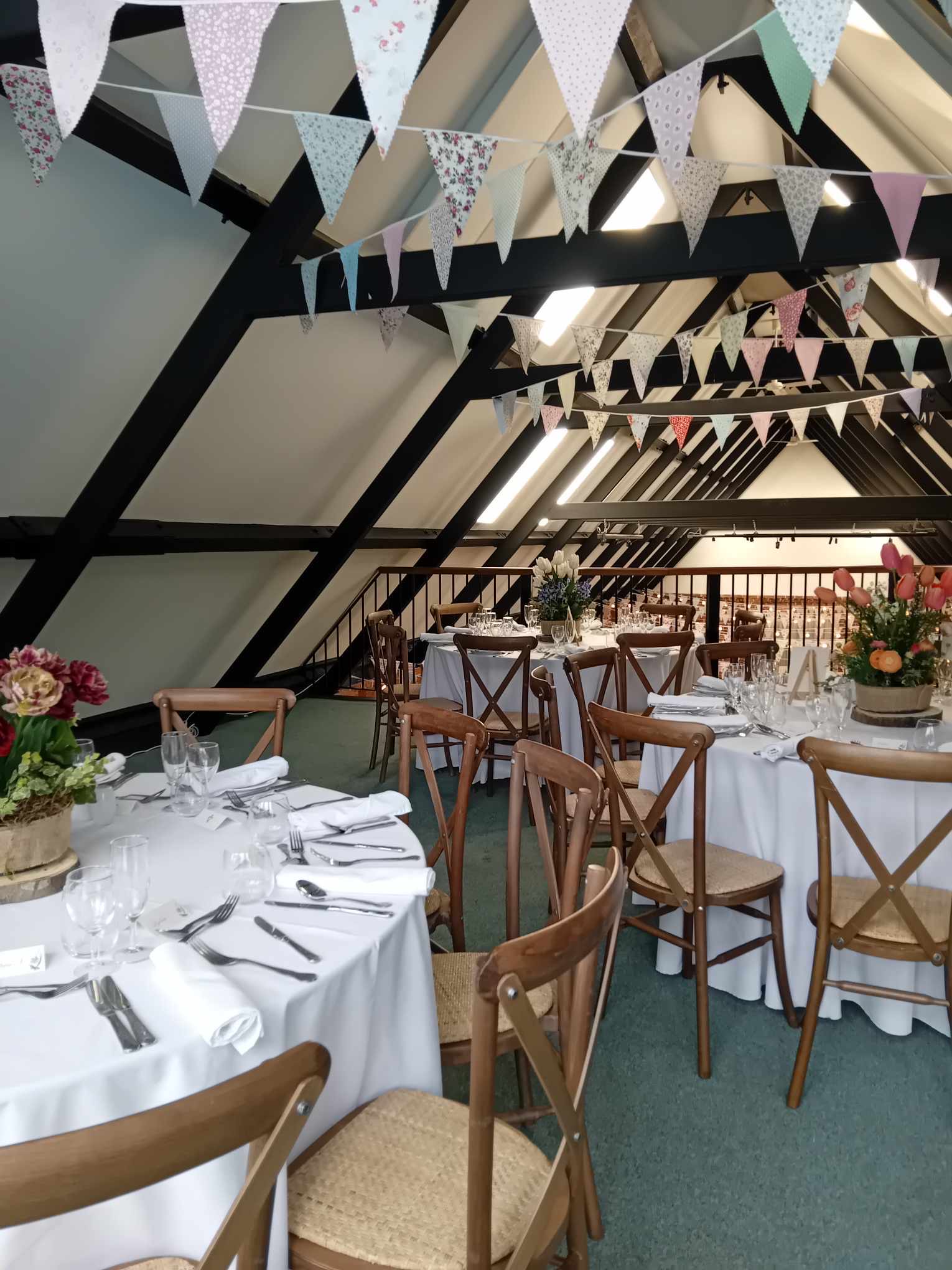 Ceiling Decor | The Sparkle Shed | Venue Styling in Herts & Beds